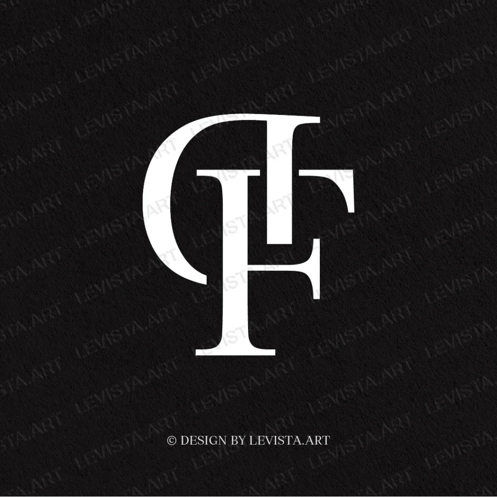 Minimalist DF Monogram & Letter Logo | Instant Download