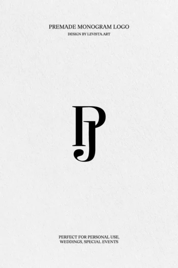 PJ Premade Monogram • Levista