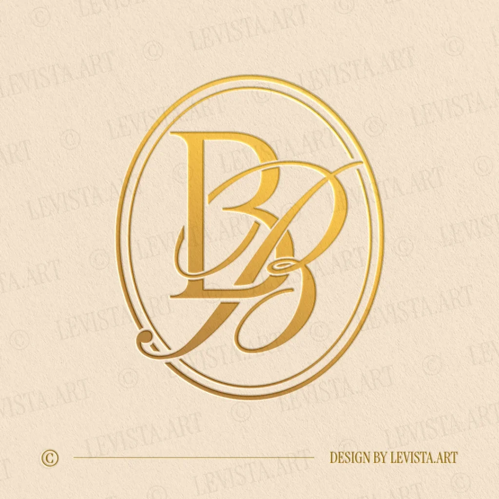 BB Monogram | Elegant Letter Logo | Instant Download